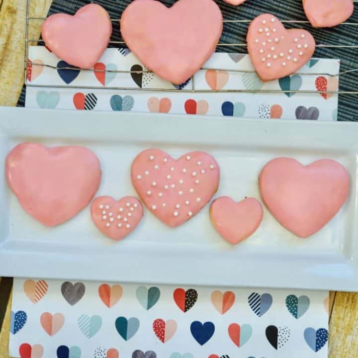 Valentine’s Day Pink Sugar Cookies Recipe – Home Fresh Ideas