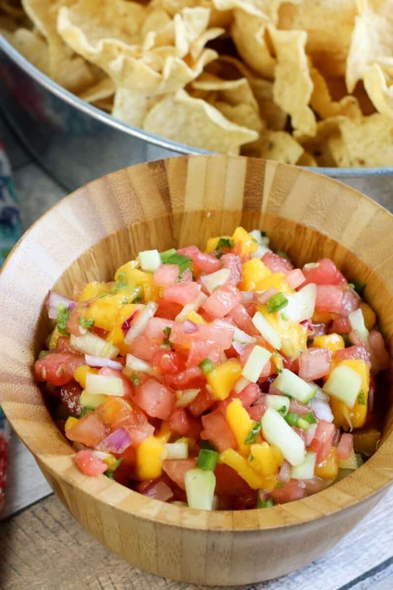 Easy Fresh Watermelon Salsa Recipe – Home Fresh Ideas