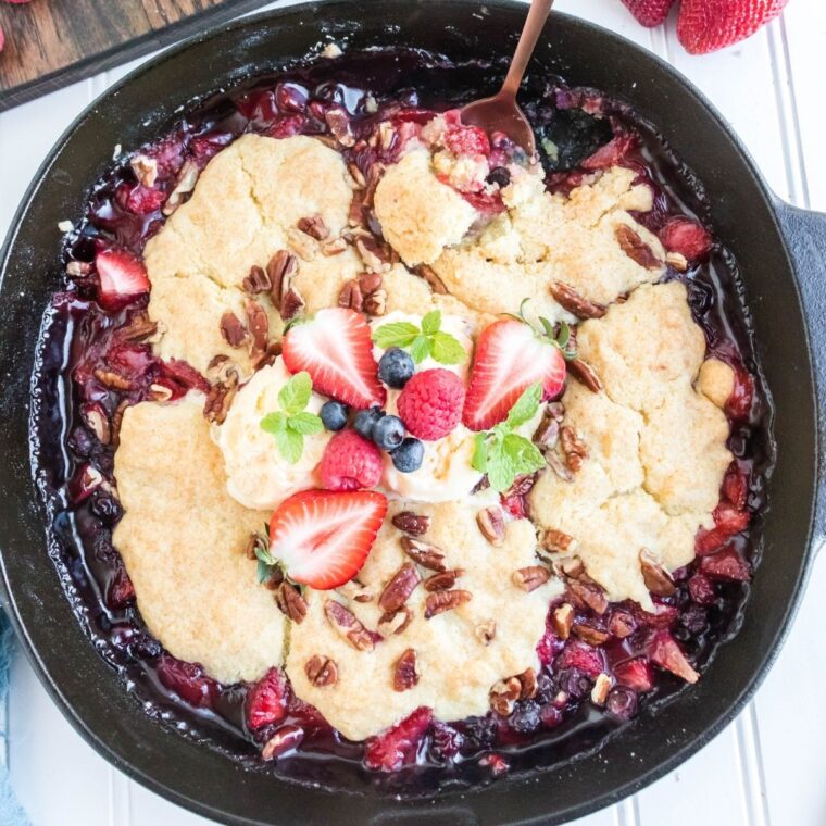 Mixed Berry Cobbler – Home Fresh Ideas