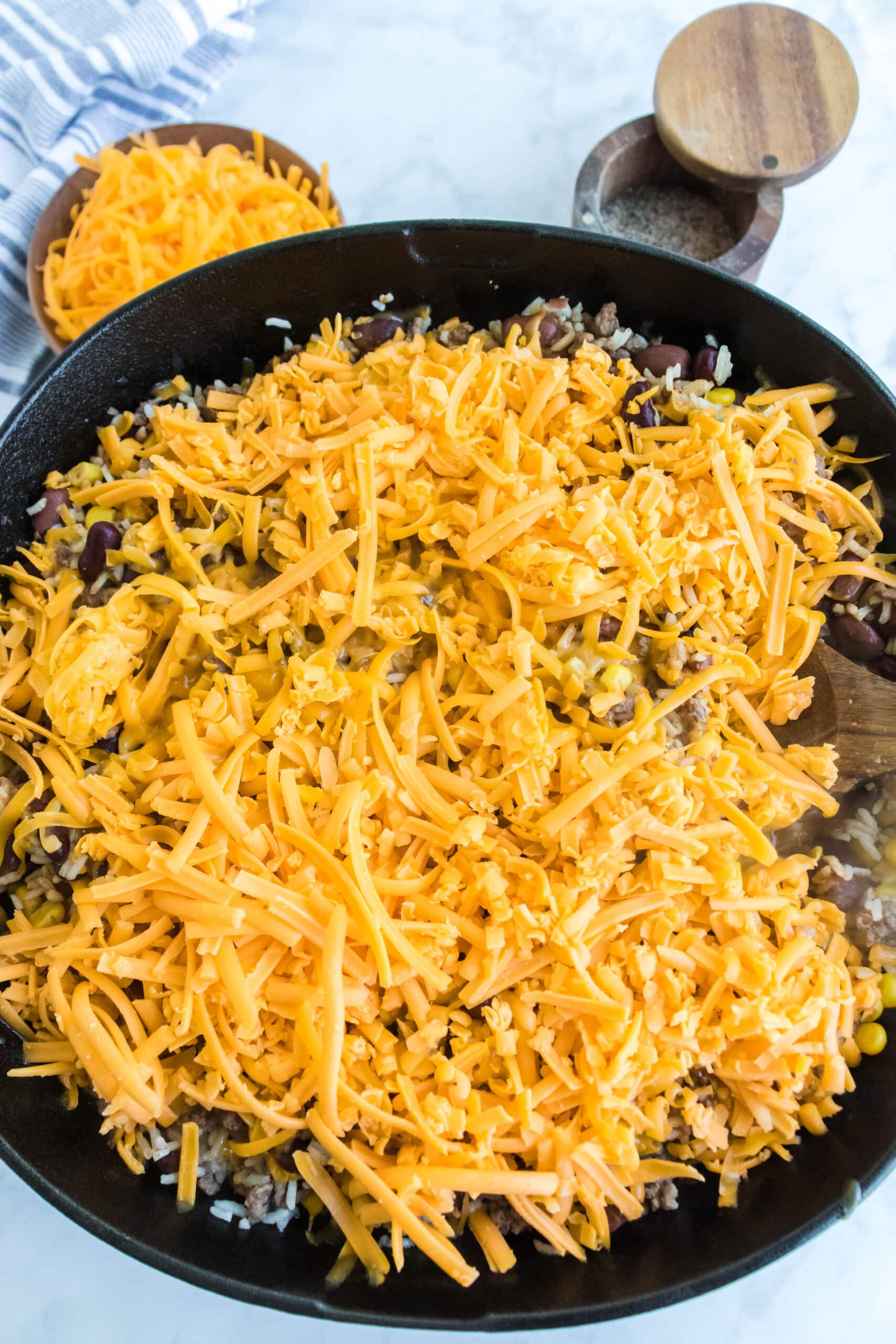 Cheesy Taco Skillet With Rice – Home Fresh Ideas